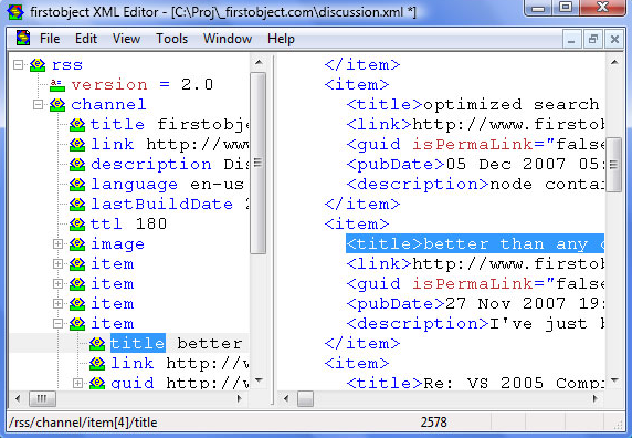 Working with big XML files - port135.com