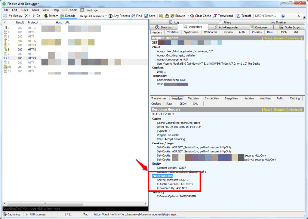 How To Remove Server Data From Response Headers Of Your Aspnet