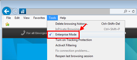 How to enable Internet Explorer 11 document modes? - port135.com