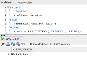 How to find out which Oracle Client versions are installed? - port135.com