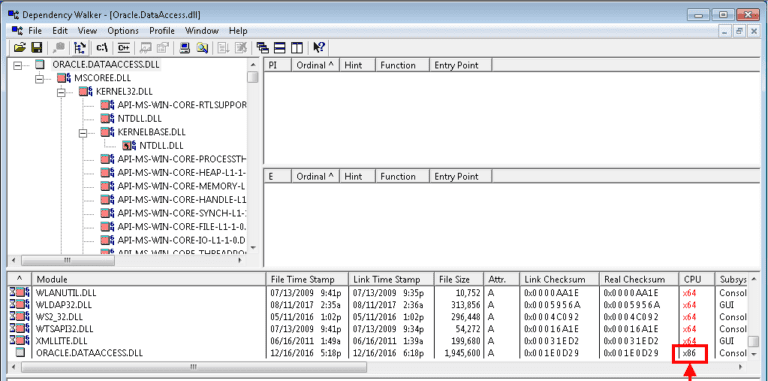 How To Find Out Processor Architecture X86 X64 Of Dll And Exe Files