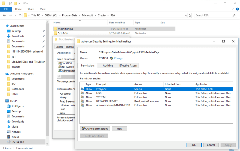 Schannel - The internal error state is 10013 (Solved) - port135.com