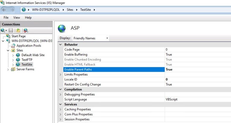 (Solved) Disallowed Parent Path error (ASP 0131 ASP_LOG_ERROR)