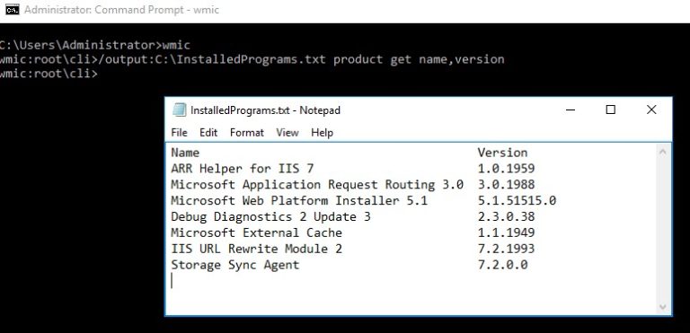 2 Easy Ways to List Programs Installed in Windows - port135.com