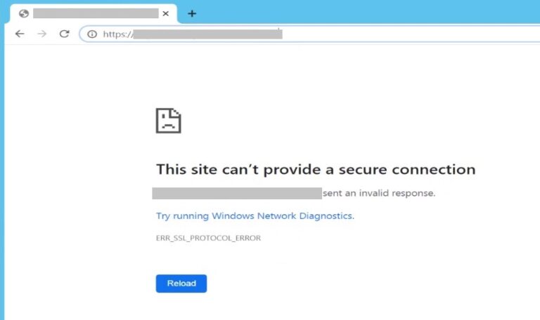The missing Server Hello in TLS handshake (ERR_SSL_PROTOCOL_ERROR)