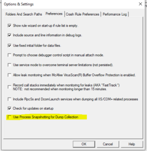 w3wp.exe is Suspended after dump collection - port135.com