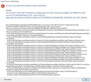 How to migrate website between IIS servers using Web Deploy (msdeploy)